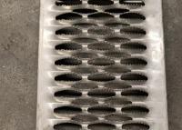 China Aluminum and Mild Carbon Punched Galvanized Walkway Grating 0.3mm-8mm Thickness with 2-10 Diamond Patterns for sale