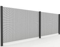 China High Security 358 Mesh Fencing Panels Glavanized Electrostatic Powder Coated 2.9m for sale