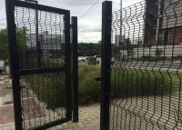 China High Security Nylofor  6ft 3D Modeling PVC Coated 358 Anti Climb Fence for sale