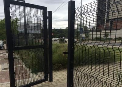 China High Security Nylofor  6ft 3D Modeling PVC Coated 358 Anti Climb Fence for sale
