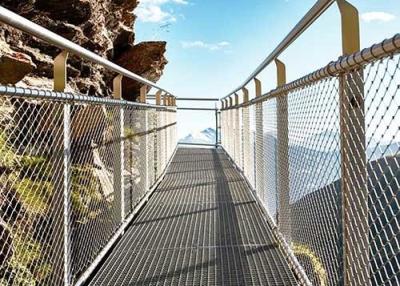 China Customizable Stainless Steel Rope Mesh For Animal Enclosures Safety Nets Wear Resisting for sale