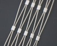 China 20x20mm Stainless Steel Wire Rope Mesh - 304/316L Material, 1.2-4mm Wire Diameter for Security & Animal Enclosures for sale