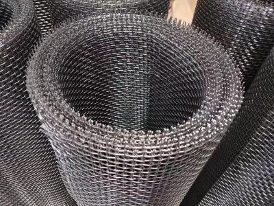 China 20mm Openning SS304/316/316L Steel Crimped  Wire Mesh For Solid Construction for sale