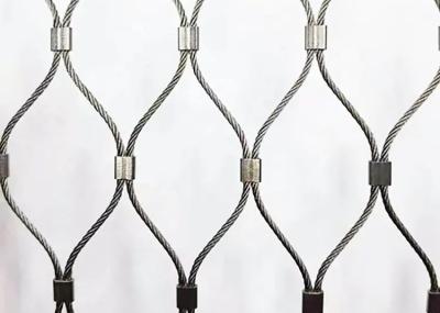 China 304 316 316l High Strength Stainless Steel Wire Rope Mesh Net For Aviary Zoo for sale
