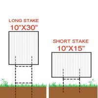 China Hot Dipped Galvanized Metal Wire H Stakes Heavy Duty H Frame for sale