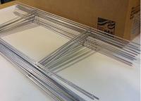China Outdoor Advertising H Frame Sign Stakes Corrugated Printed 5mm for sale