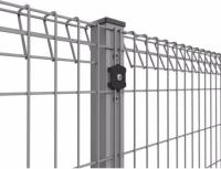 China Decorative Galvanized Wire Fence Ornamental Double Loop Roll Top for sale