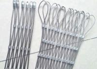 China Flexible Stainless Steel 304 316 Wire Rope Mesh Net For Garden Fence for sale