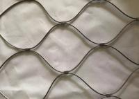 China Factory Sale 304 Stainless Steel Wire Rope Mesh Woven Stainless Steel Rope Mesh For Zoo Mesh for sale