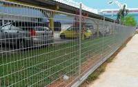 China Galvanized Rolled Top Brc Roll Top Fence Panels Powder Coated for sale