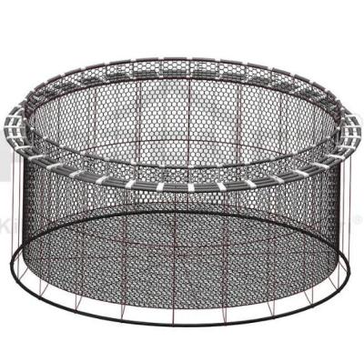 China Polyester PET Aquaculture Nets 1.0-5.0mm Diameter for Fish Farming Cages with 10-15 Year Service Life for sale