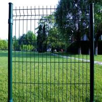 China 3D Curved Welded Wire Mesh Fence 0.4mm - 6.0mm Diameter for sale
