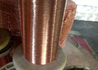China Standard Copper Knitted Wire Mesh For Corrosion Resistant Filter Pad for sale
