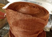 China Standard Copper Knitted Wire Mesh For Corrosion Resistant Filter Pad for sale