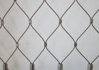China AISI 316 7x19 Stainless Steel Wire Rope Mesh 1.2-4.0mm for Zoo Aviary Enclosures for sale