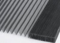 China European Design 18x16 Pleated Fly Screen Mesh Polyester for sale