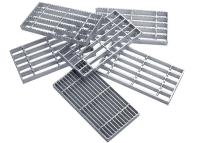 China 1.22m Width Metal Floor Drain Grates Steel Channel Drain Grates Rustproof for sale