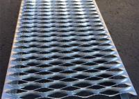 China Stainless 2MM Galvanized Steel Grating 240 X 4020MM / Anti Slip Tread Plates for sale