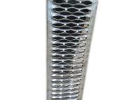 China Stainless 2MM Galvanized Steel Grating 240 X 4020MM / Anti Slip Tread Plates for sale