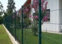 China Home Outdoor Decorative Welded Wire Mesh Metal Curved Panel 3D Garden Fence for sale