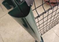 China PVC Coated Frame Finishing and 3D Curved Wire Mesh Fence for sale