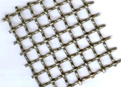 China Stainless Steel 3x3 316 316L Crimped Wire Mesh Plain / Twill Weave for sale