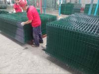 China 50x200mm Garden 4mm Curved Iron Fence Square Post for sale