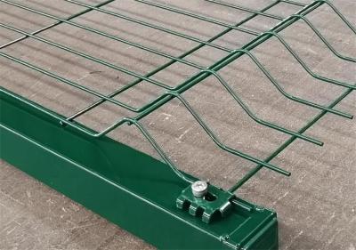 China Galvanized Outdoor Decorative Welded Wire Mesh Garden Fence 3d Curved for sale