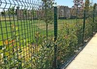 China PVC Coated Frame Finishing and 3D Curved Wire Mesh Fence for sale