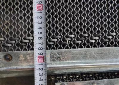 China Crimped Vibratory Screen Mesh Stainless Steel High Manganese 65mn Wire for sale