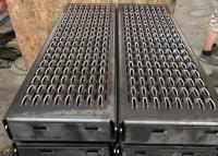 China S275JR Hot Dipped Galvanized Steel Grating 30-60mm Pitch with 25-75mm Bearing Bars for Industrial Platforms for sale
