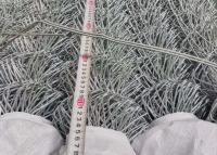 China 8 Gauge Diamond Hole Chain Link Fence - Galvanized PVC Coated in 2-3 Inch Mesh Sizes for sale