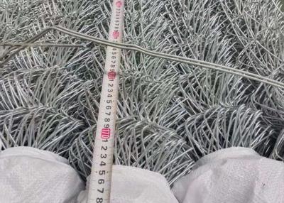 China 8 Gauge Diamond Hole Chain Link Fence - Galvanized PVC Coated in 2-3 Inch Mesh Sizes for sale