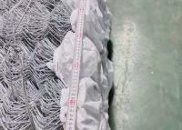 China 8 Gauge Diamond Hole Chain Link Fence - Galvanized PVC Coated in 2-3 Inch Mesh Sizes for sale
