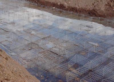 China 80 X 100 Mm Welded Gabion Baskets / Galvanized Hexagonal Wire Netting 3 X 1 X 1 M for sale