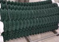 China 3 Foot Diamond Cyclone Chain Wire Fencing 9 Gauge for sale