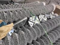 China 3 Ft 9 Gauge Chain Link Fence 3.7mm *75mm Hot Dipped Galvanized for sale