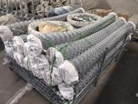 China 3 Ft 9 Gauge Chain Link Fence 3.7mm *75mm Hot Dipped Galvanized for sale