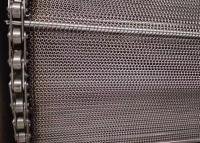 China Metal Flat Flex Conveyor Belt Stainless Steel Mesh 200-4000mm Width -150°C to 1150°C Temperature Range for sale
