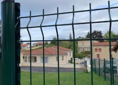 China Pvc Coated 50x200mm Garden Fence Curved 3d Bending for sale