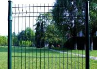 China Pvc Coated 50x200mm Garden Fence Curved 3d Bending for sale