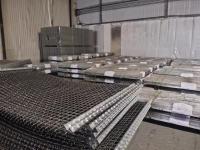 China 0.7 - 20mm 45# Medium Carbon Steel  Gi Crimped Wire Mesh for sale