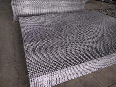 China 3.4mm Galvanized Welded Wire Fence Panels 15cm Mesh 1.22*2.44 Black for sale