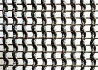 China Stainless Steel 304 Architectural Woven Wire Mesh - 1.5mm to 4.0mm Rod Diameter for Elevator Halls and Lobbies for sale
