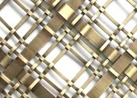 China SS316 Architectural Woven Wire Mesh - 1.0-5.0mm Thickness Metal Crimped Screen for Building Facade for sale