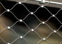 China Custom Ferrule Type Inox 316 Wire Rope Net Flexible Stainless Steel Cable Webnet X Tend Mesh for sale