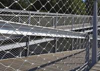 China Custom Ferrule Type Inox 316 Wire Rope Net Flexible Stainless Steel Cable Webnet X Tend Mesh for sale