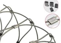 China High Tensile Strength Stainless Steel Rope Mesh for sale