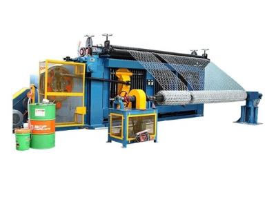 China Plc Control Heavy Duty Gabion Box Machine For Hexagonal Wire Mesh for sale