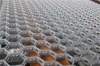 China Customized Size Hex Mesh Refractory 1m-2m Width Low Carbon Steel for sale